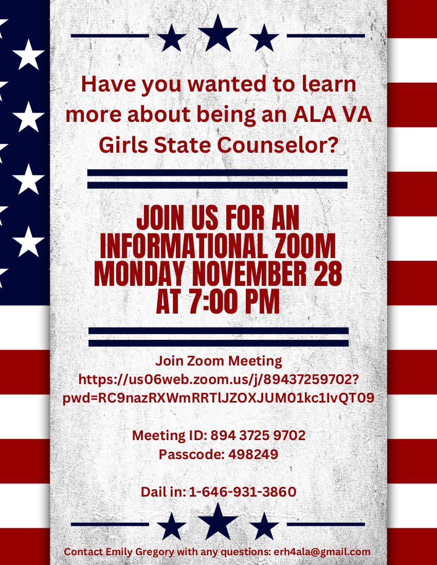 Virginia Girls State of the American Legion Auxiliary